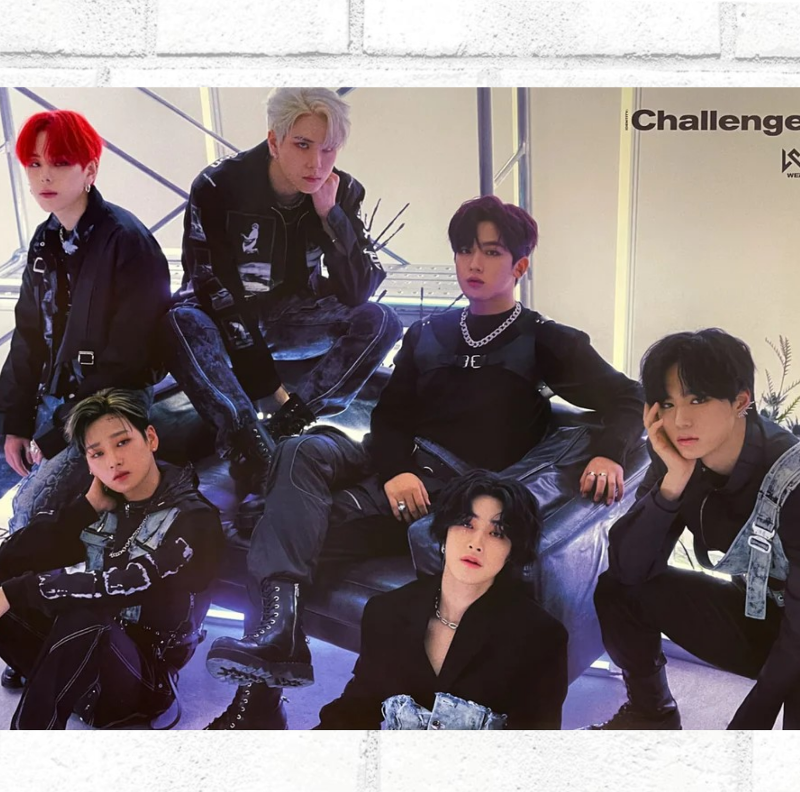 WEI - [IDENTITY : CHALLENGE]- Official Doublesided Poster | Kpop Music