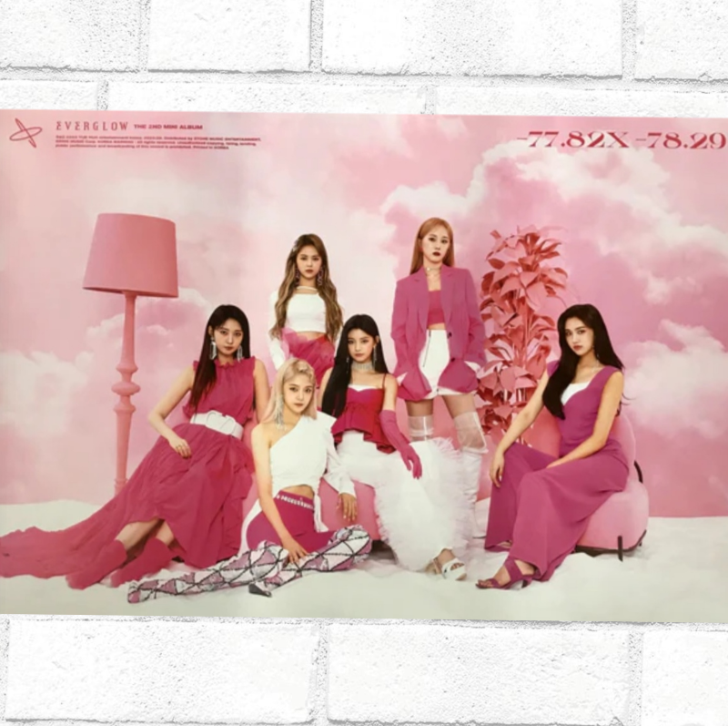 EVERGLOW - [ -77.82X-78.29 ]- Official Poster | Kpop Music