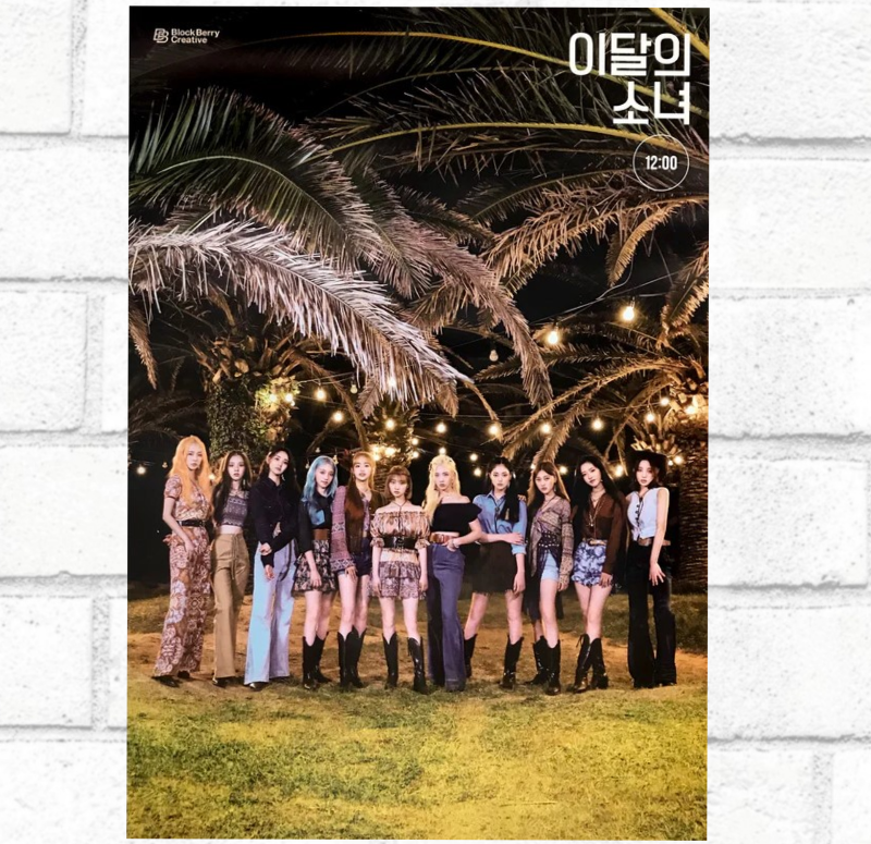 LOONA - [ 12:00 ] - Official Poster | Kpop Music