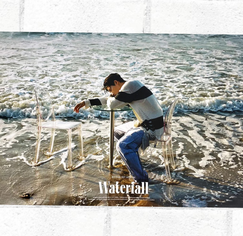 B.I - [ WATERFALL ] - Official Poster | Kpop Music 사랑해요