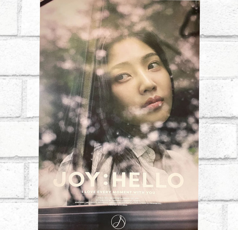 JOY - [ HELLO ] Case - Official Poster | Kpop Music