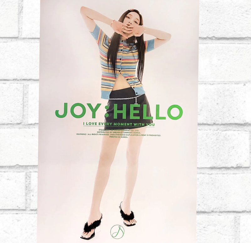 JOY - [ HELLO ] Case - Official Poster | Kpop Music
