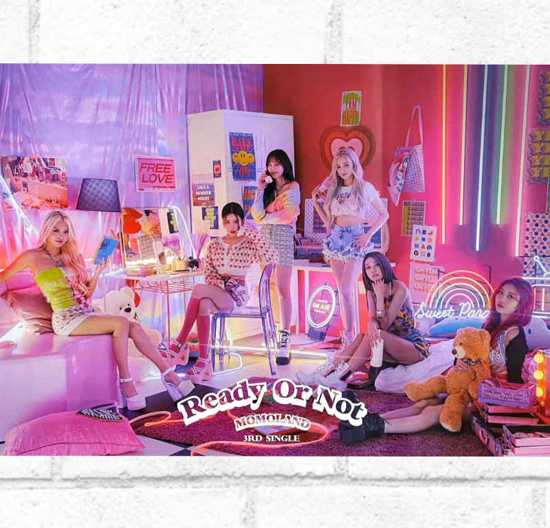 MOMOLAND - [ Ready or not ] - Official Poster | Kpop Music